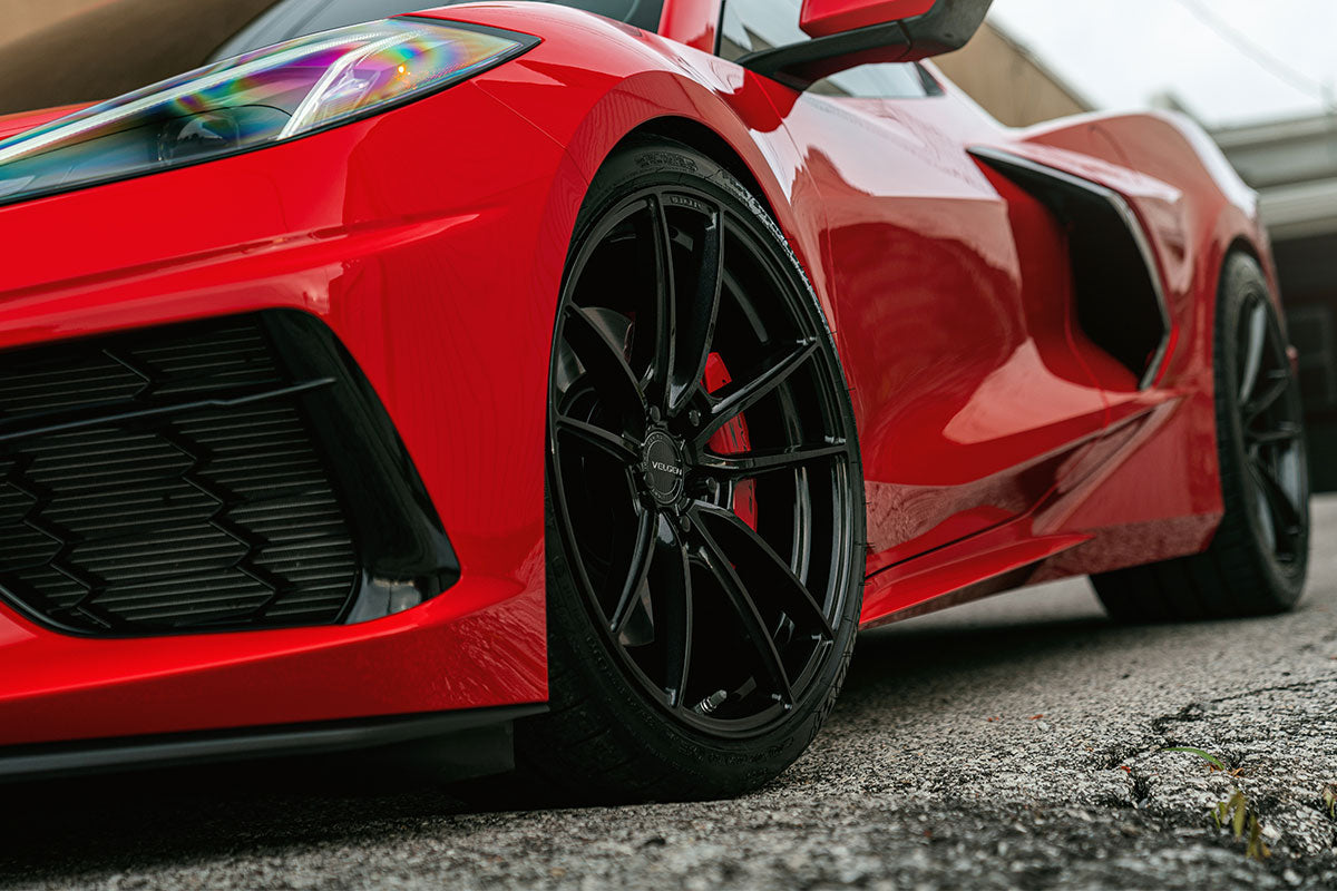 Choosing Wheels For Your C8 Corvette – Deviate Dezigns | DV8DZ9