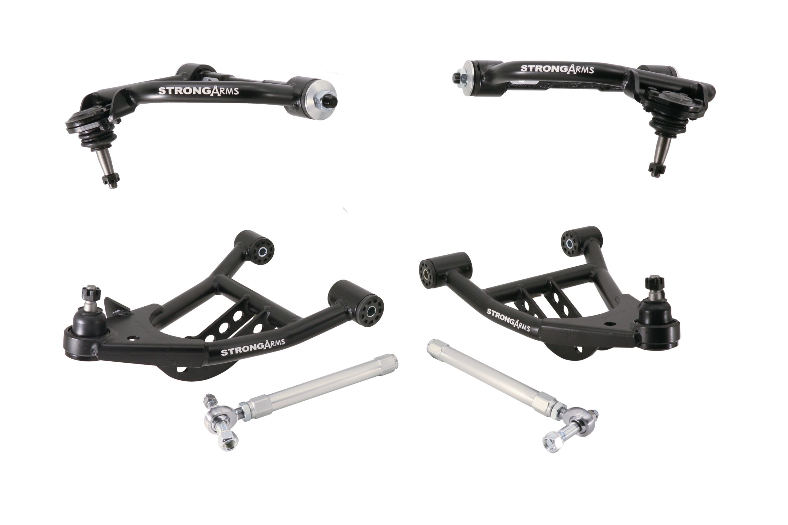 Ridetech - 1982-2003 Chevy S10 TruTurn Front Tubular Control Arms for ...